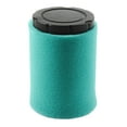 HQRP 2-pack Air Filter Kit compatible with John Deere MIU13038 MIU13963 ...