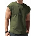 Frontwalk Men Sleeveless Muscle Tank Top Summer Active Sleeveless T ...