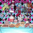 Monster High Backdrop Banner Party Supplies Poster Movie Theme ...
