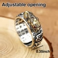 Pixiu Fen Shui Ring for Good Luck, Wealth & Protection - Adjustable ...