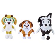 Bluey Friends - Winton, Muffin and Honey Stuffed Plush Bundle for Kids ...