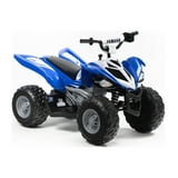 12 Volt Yamaha Raptor ATV Battery Powered Ride-on - Blue and White ...