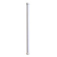 5" x 94" PVC Lally Column Cover with Standard Cap & Base (Wraps round ...