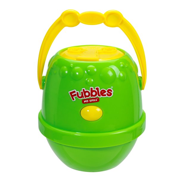 Little Kids - Fubbles No Spill Bubble Machine, Green and Yellow - Walmart.com