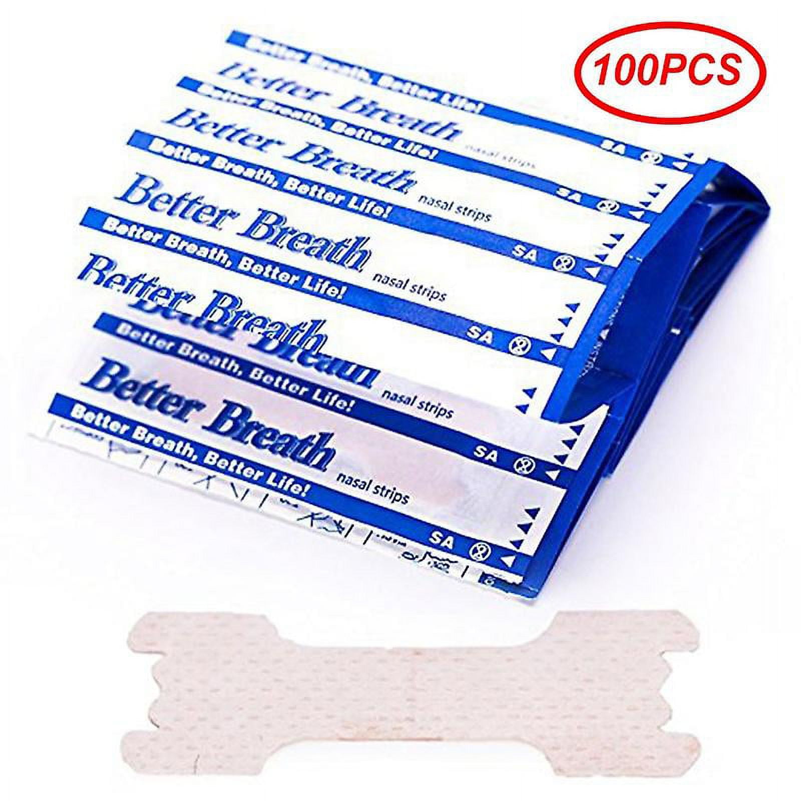 100-300pcs Better Breath Nasal Strips Right Aid Stop Snoring Nose Patch ...