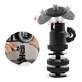 "LS Photography 18"" LED Ring Light Kit with Stand, Remote, Phone ...
