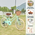 "Glerc 20"" Girl's Bike for Kids Over 6 Years, Teenager Bicycle with ...
