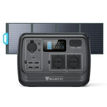 BLUETTI PS54 700W Solar Generator, 537Wh LiFePO4 Power Station ...