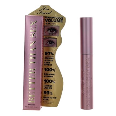 Too Faced Better Than Love Intense Black Waterproof Mascara with ...