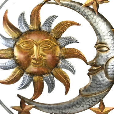 Charming Outdoor Sun Face Wall Plaque - Walmart.com