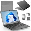NBD 10 inch Mini Laptop, Windows 11, Intel Celeron Quad-Core, 8GB+128GB ...