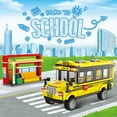 EP EXERCISE N PLAY City School Bus Building Kit, 488 Pieces Yellow Bus ...