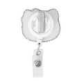 Sanrio Girl's Hello Kitty Badge Reel, Retractable ID Card Badge Holder ...