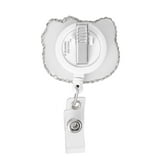 Sanrio Girl's Hello Kitty Badge Reel, Retractable ID Card Badge Holder ...