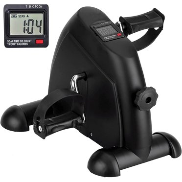 Costway Stationary Riding Bike Trainer - Compact, Folding Indoor ...