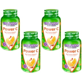 Vitafusion Power C Vitamin C Gummies for Immune Support, Orange ...