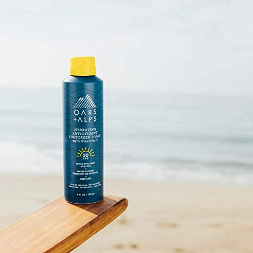 Oars + Alps Hydrating Antioxidant Sunscreen and Sunblock Spray with ...
