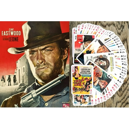 FlonzGift Spaghetti Western Playing Cards (Poker Deck 54 Cards All ...