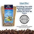 Island Blue - 100% Jamaican Blue Mountain Medium Roasted Ground Coffee ...