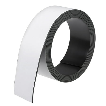 Dry Erase Magnetic Strip 1 37/64 Inch x 6.5 Feet Magnetical Tape Labels ...