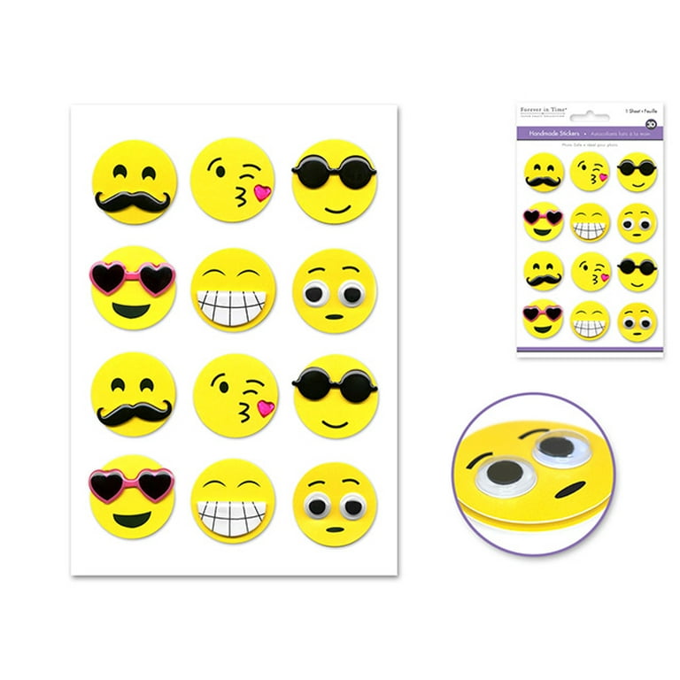 Walmart Smiley Face Stickers