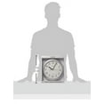 Advance Wall Clock, Silver - Walmart.com