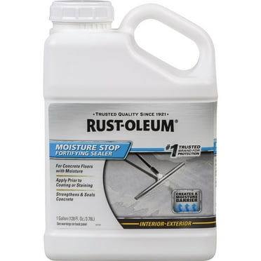 Clear, Rust-Oleum RockSolid Penetrating Concrete Sealer, 1 Gal, 2 Pack ...