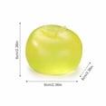 Apple Squishies Stress Relief Squeeze Ball, Slow Rebound Sensory Fidget ...