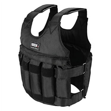 Adjustable 0-110 lbs Weighted Vest for Cardio, Strength Training ...