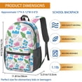 17 Inch Lightweight Backpack,PVC Waterproof Oxford Fabric ...