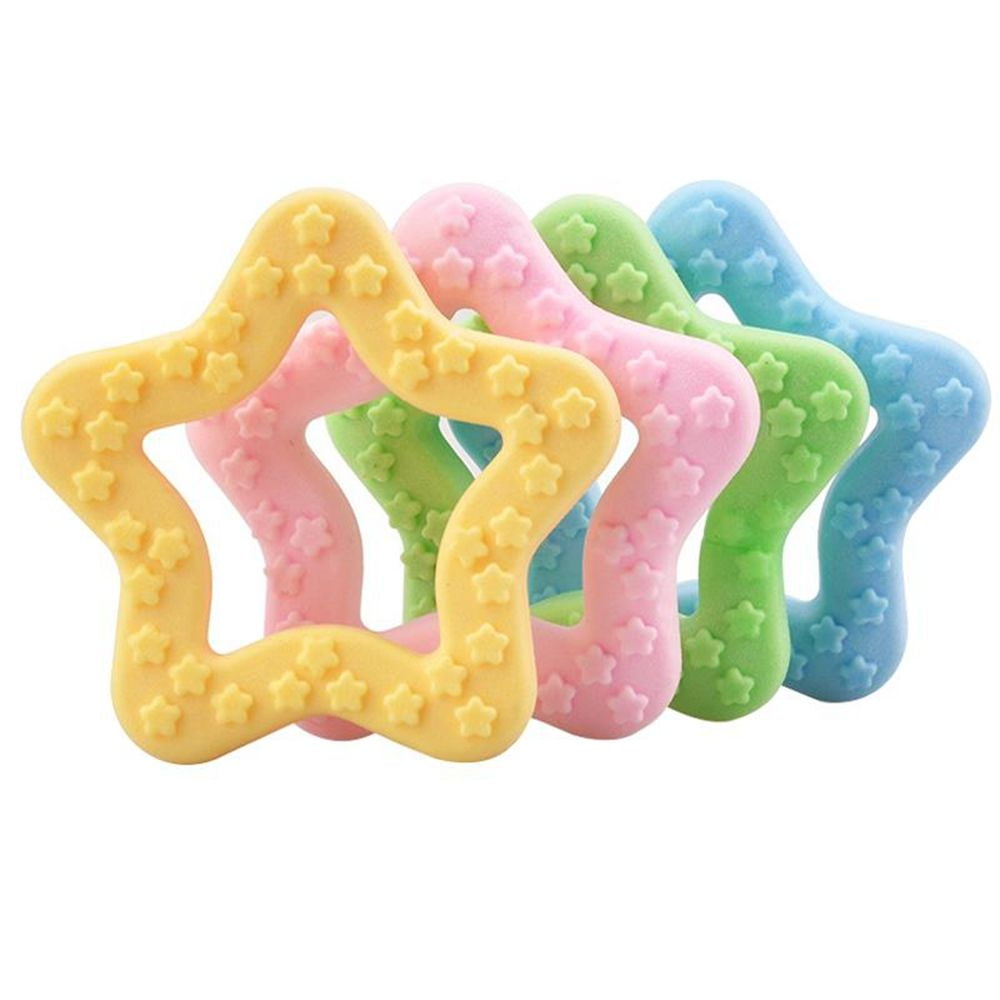 TPR Durable Bite Resistant Star Shaped for Dog for Aggressive Chewers ...