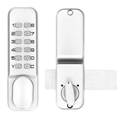 Mechanical Code Lock Double-sided Security Coded Door Lock Waterproof ...