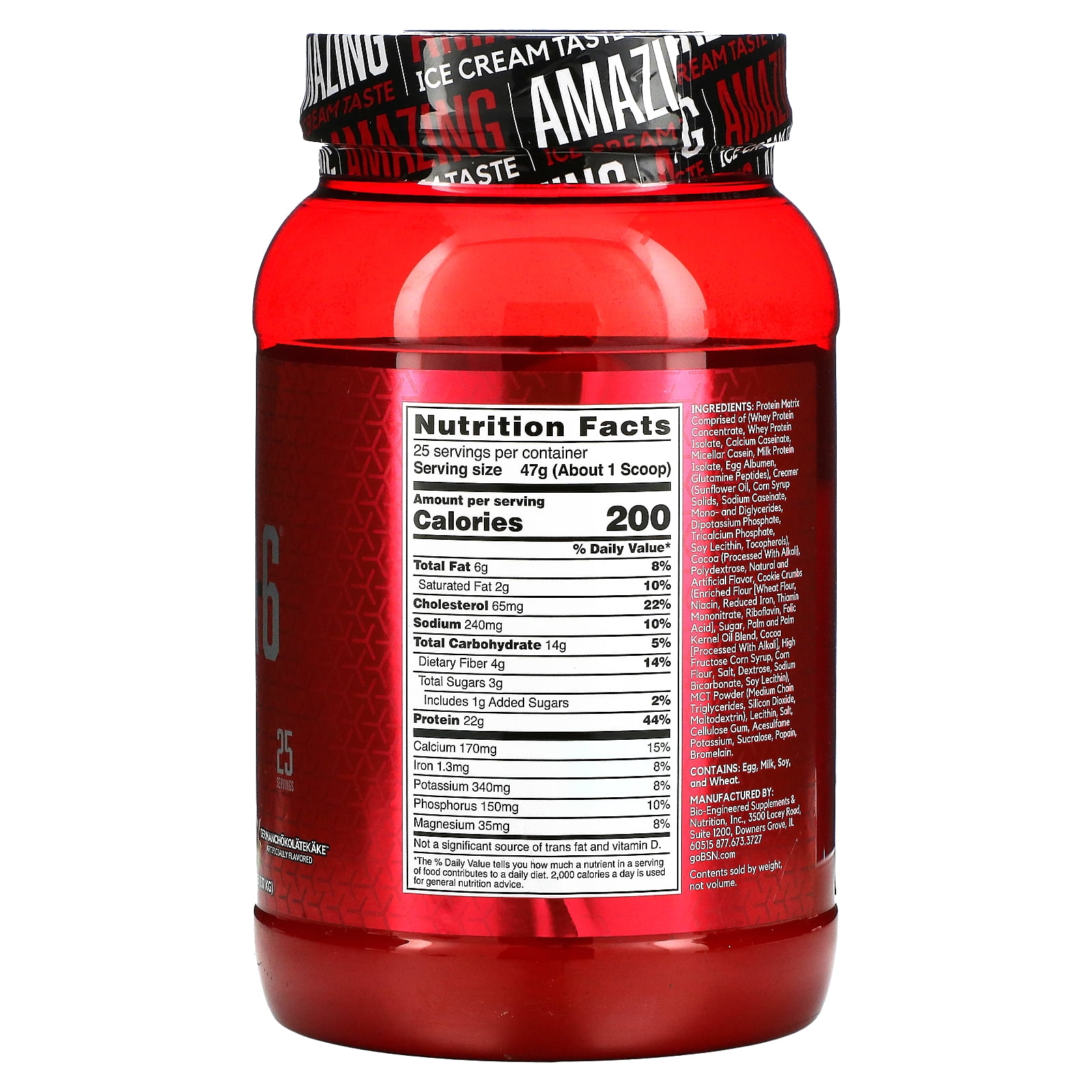 Syntha 6 Nutrition Facts Label | Besto Blog