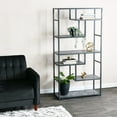 Household Essentials Faux Concrete Slate 6-Shelf Bookcase - Walmart.com