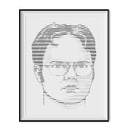 Dunder Mifflin Scranton Branch Org. Chart Dwight K. Schrute Poster The ...