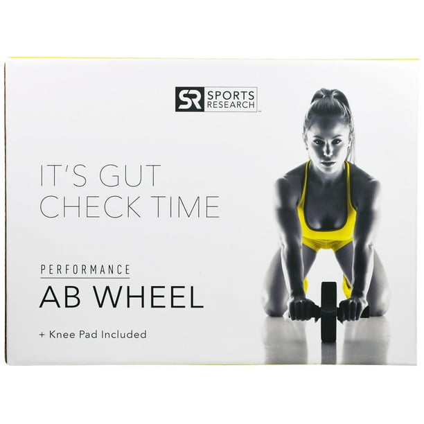 Sports Research Performance Ab Wheel + Knee Pad Included - Walmart.com ...