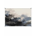 Abstract Sun Shade Sail 6.5'X10' Oil Painting Industry Style Fog ...