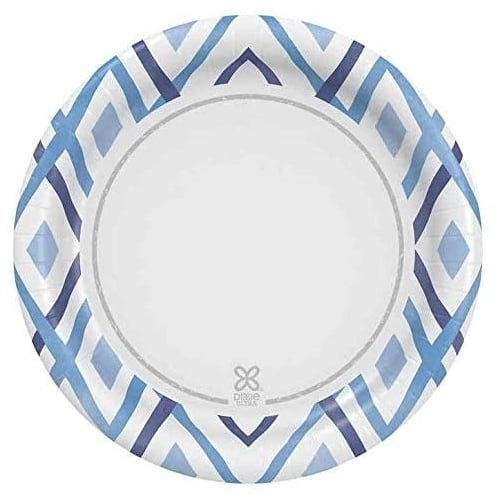 Dixie Disposable Paper Plates, 6.875′, 300 Ct