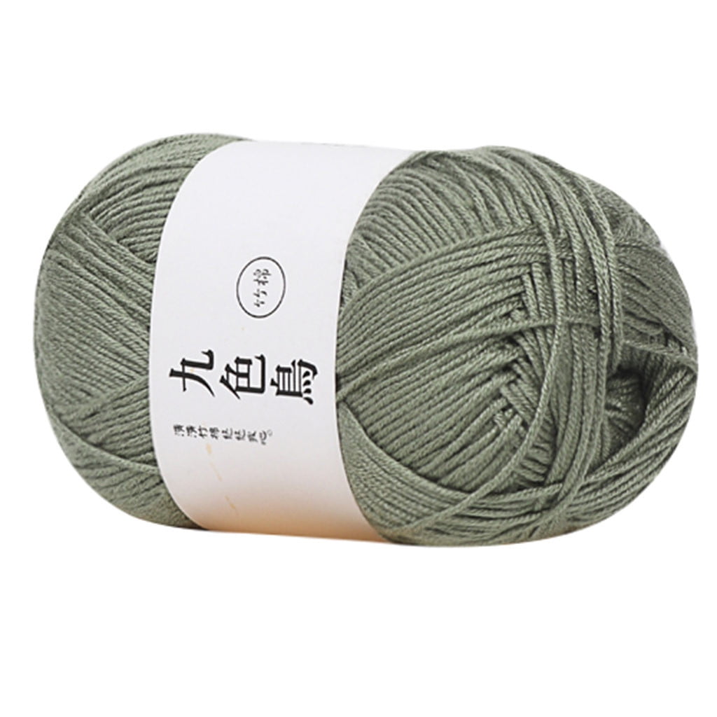 Bamboo Charcoal Cotton Baby Line Fine Wool Crochet Diy Children Cotton ...