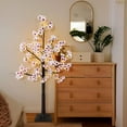4FT Cherry Tree with 48 Fairy Lights - Warm White - Walmart.com