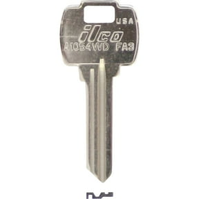 ILCO ESP Nickel Plated Mailbox Key, 1503 (10-Pack) IAL0108001B ...