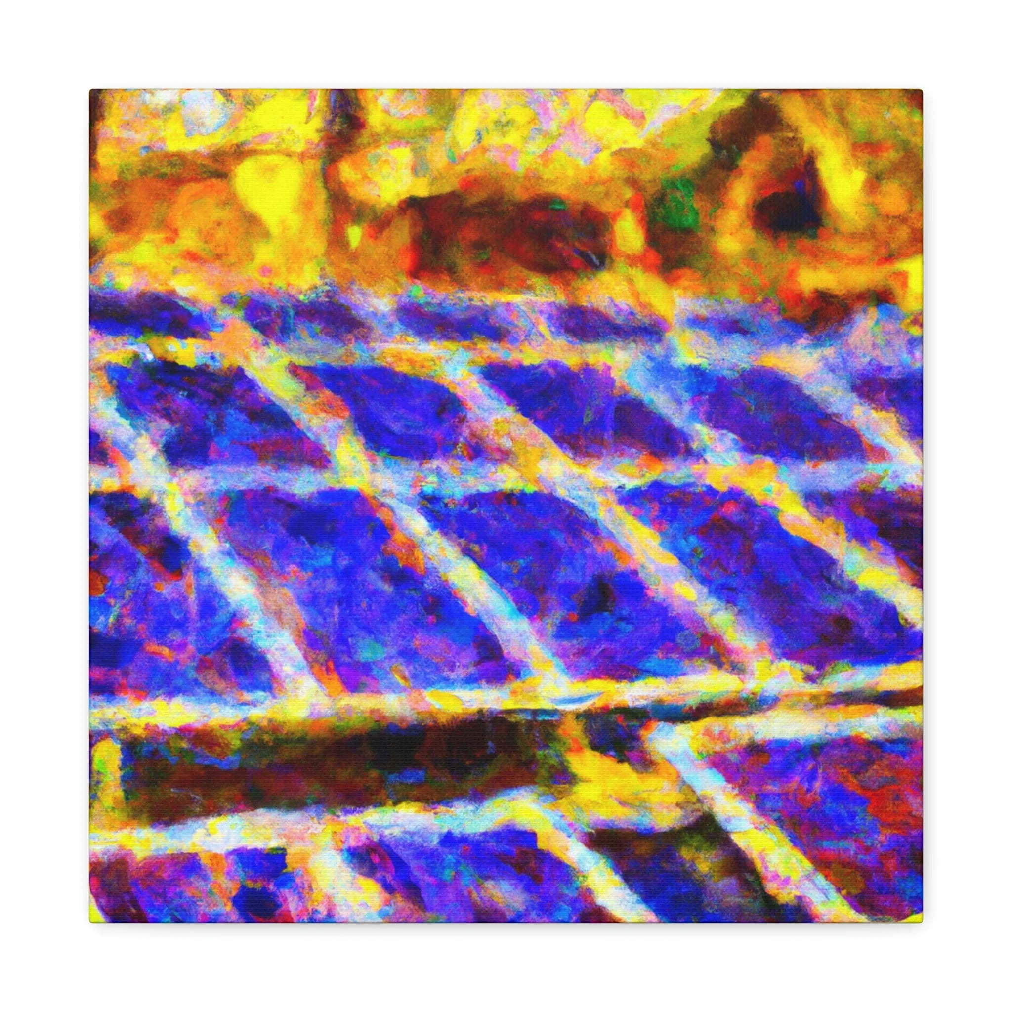 Solar Power Impressionism - Canvas - Walmart.com