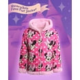 Disney Girls' Reversible Puffer Jacket – Princess, Minnie Mouse Quilted ...