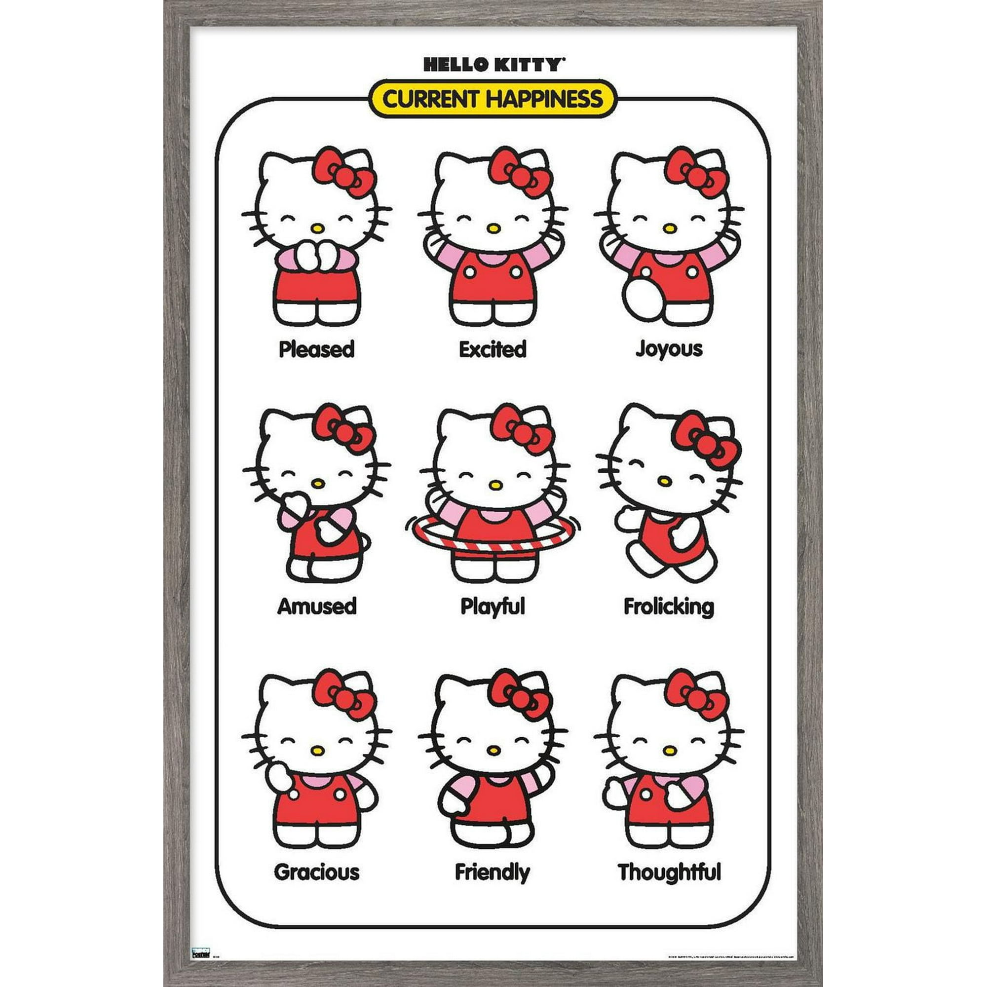 Click here for Trends International Hello Kitty - Current Happine... prices