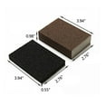 Hariumiu Kitchen 1/6 Packs Silicon Carbide Sponge Nano Emery Sponge ...