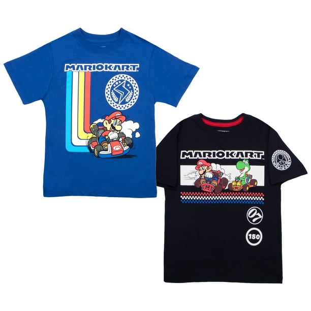 Nintendo Super Mario Bros. Boys Mario Kart & Friends Graphic Short ...