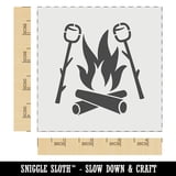 Roasting Marshmallows S'mores Camping Hiking DIY Cookie Wall Craft ...