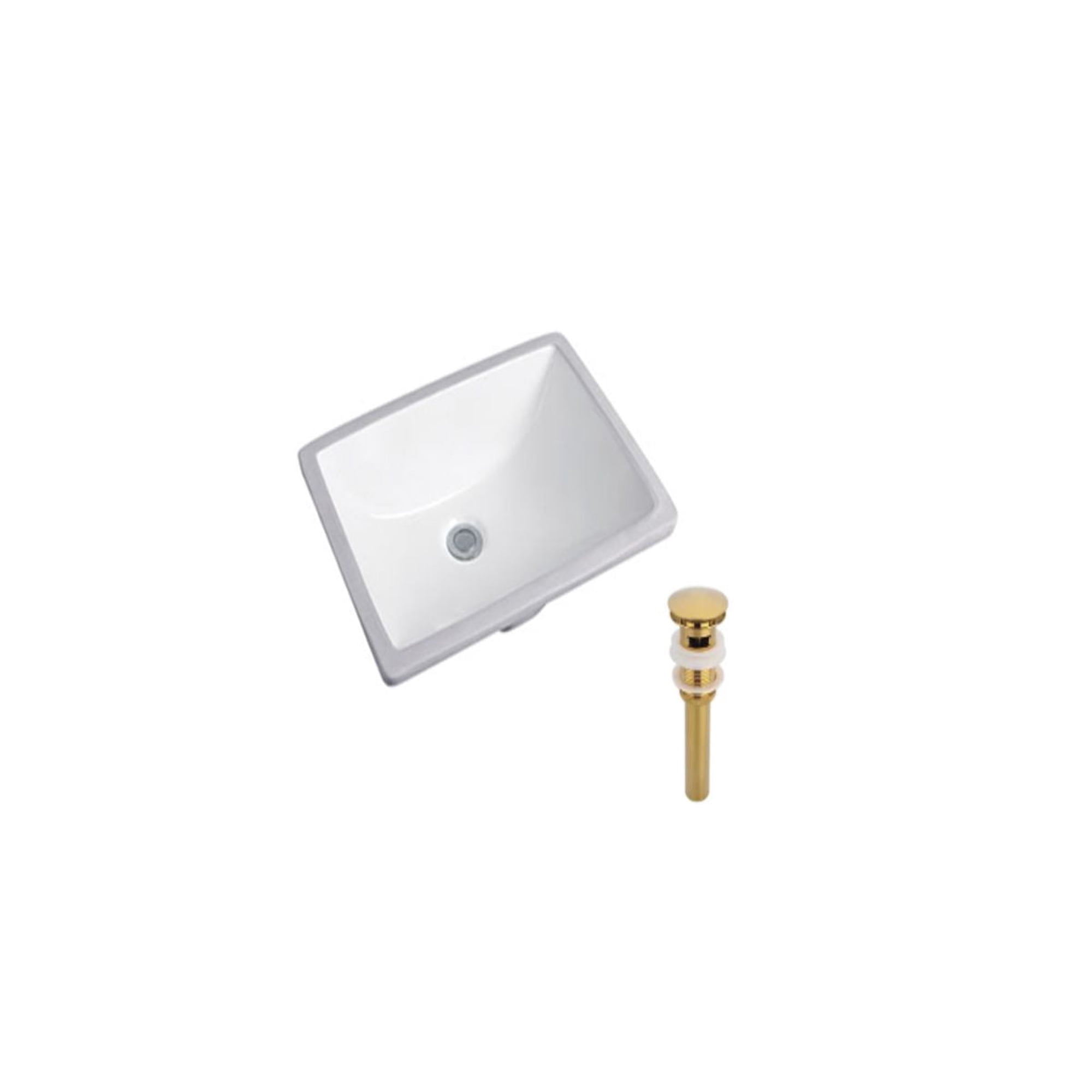 Drop Bath And Kitchen Dr091206 Undermount Bathroom Sink Set 0