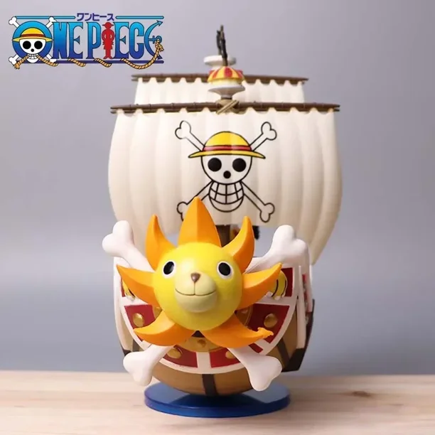 Figura de One Piece Going Merry Thousand Sunny Pirate Boat Model, Mini ...