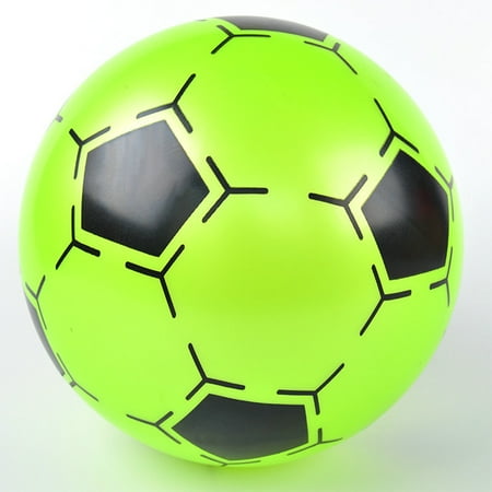 9" Inflatable PVC Soccer Ball Toy Football Shape Bouncing Ball Gift for ...